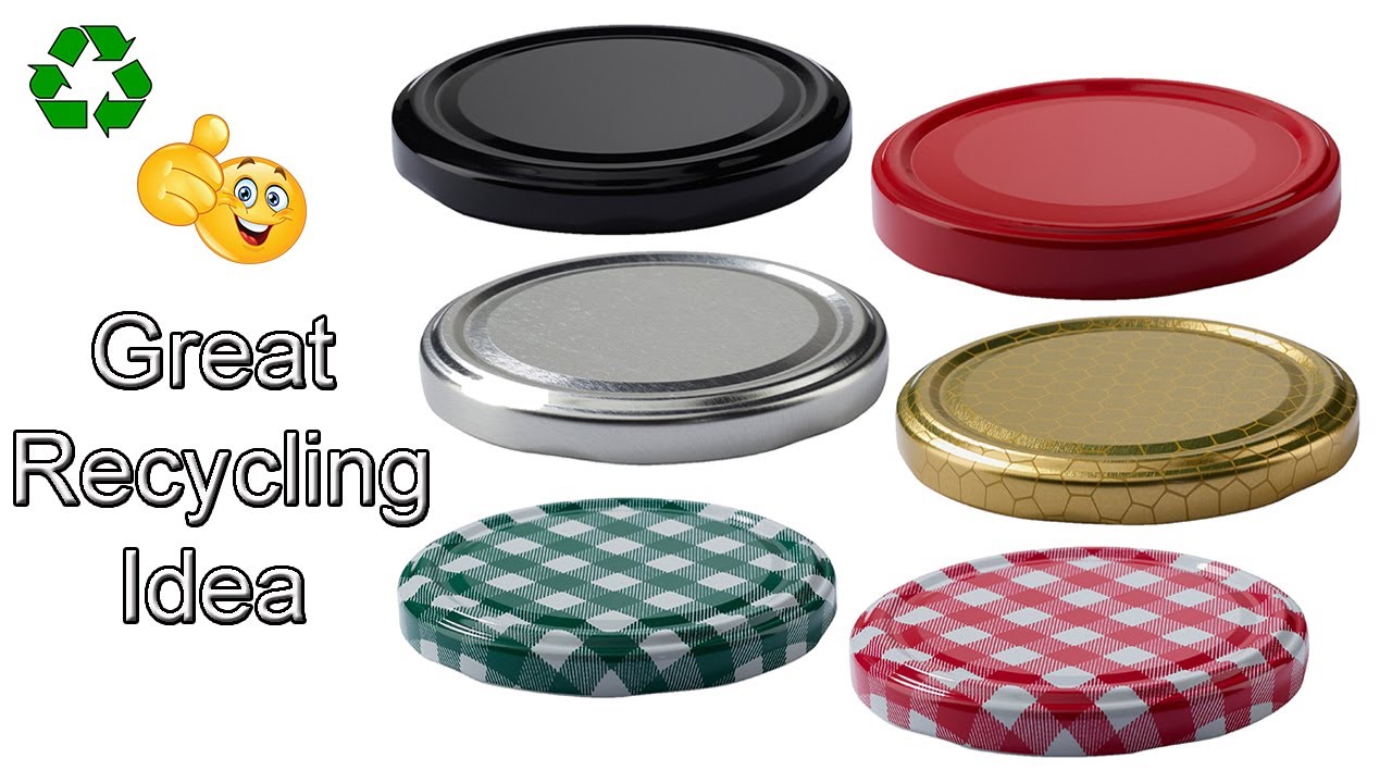 You Will Never Throw Away These Jar Lids After this Video! Great ...
