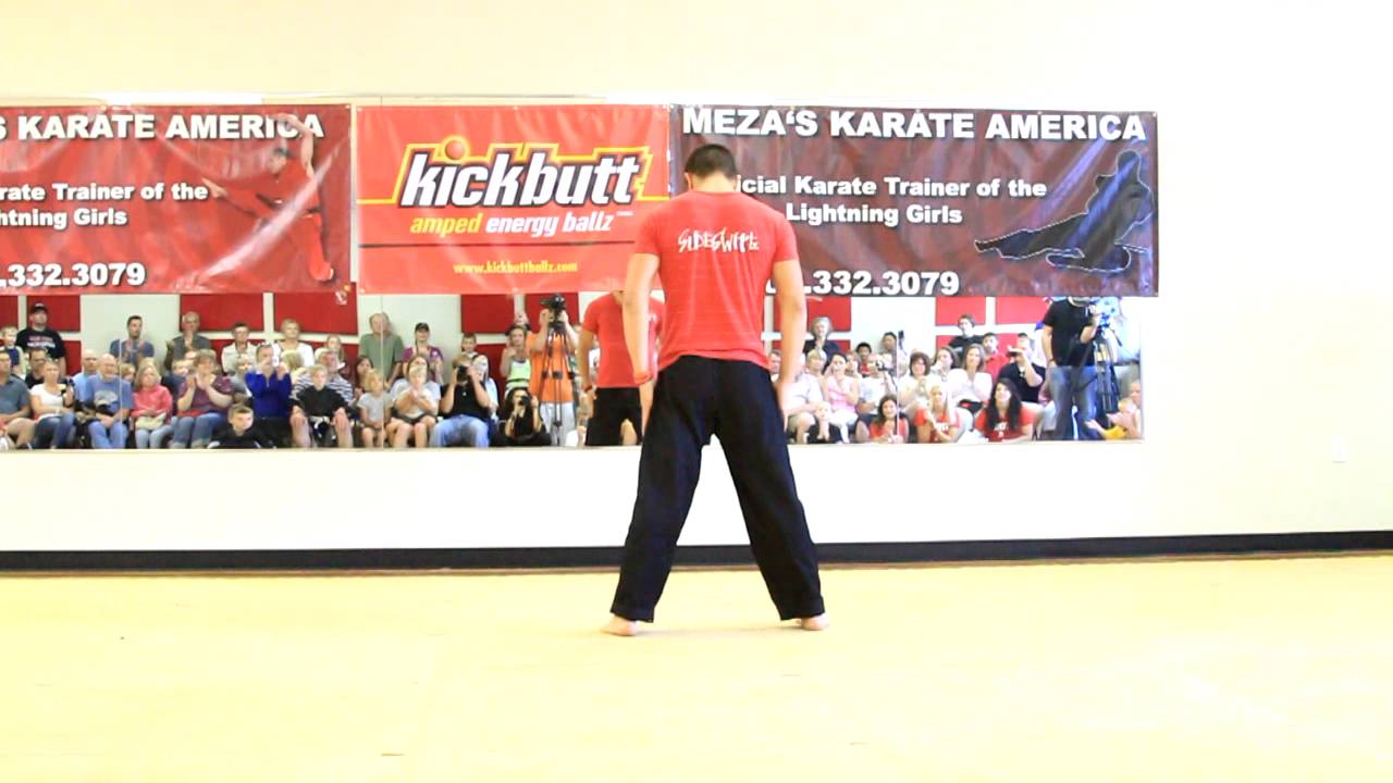 Mr. Seth Austin performing to "More" at Meza's Karate America - YouTube