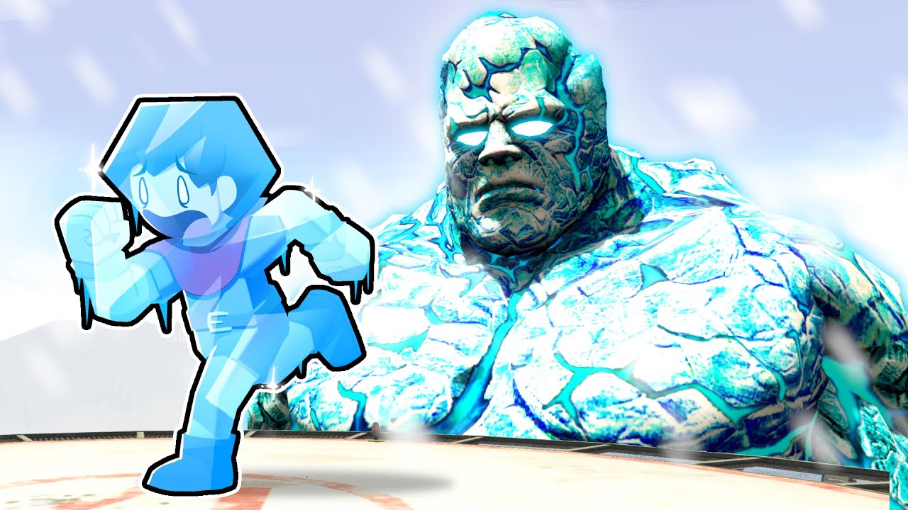 ICE TITAN Destroys City In GTA 5! - YouTube