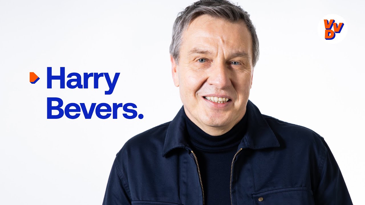 Harry Bevers - Nummer #43 VVD verkiezingen 2021. - YouTube
