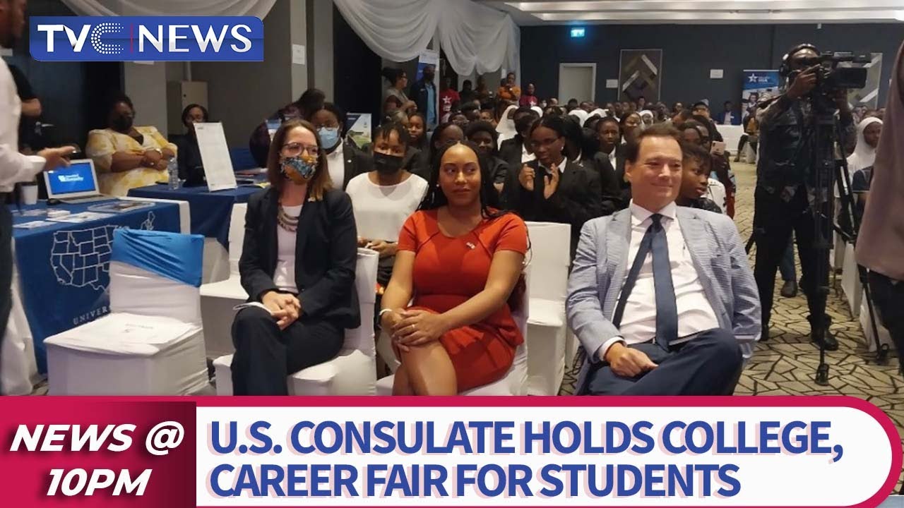 U.S. Consulate Holds College, Career Fair For Students - YouTube