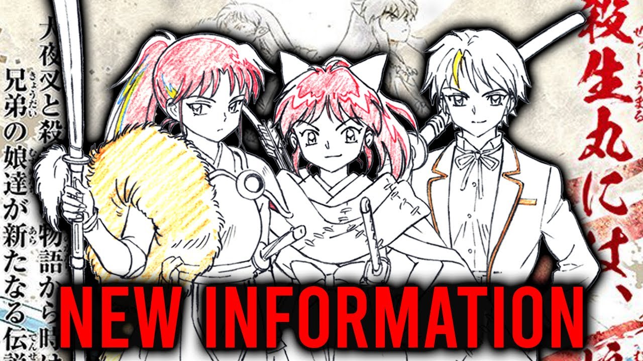 NEW INUYASHA SEQUEL INFO!! Yashahime: Princess Half-Demon (Release Time ...