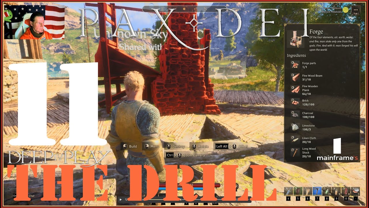 #11 The Drill in Pax Dei - Everything Test Server - And You Know It ...