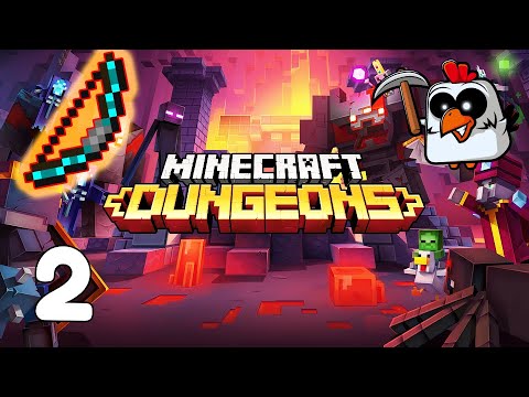 MINECRAFT DUNGEONS - #2 - LEGENDÁRNÍ Luk ! - YouTube
