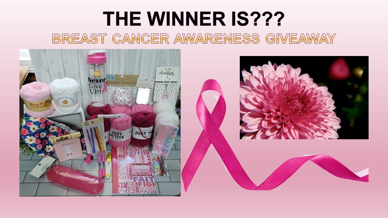 The WINNER IS?????? Breast Cancer Awareness Giveaway - YouTube