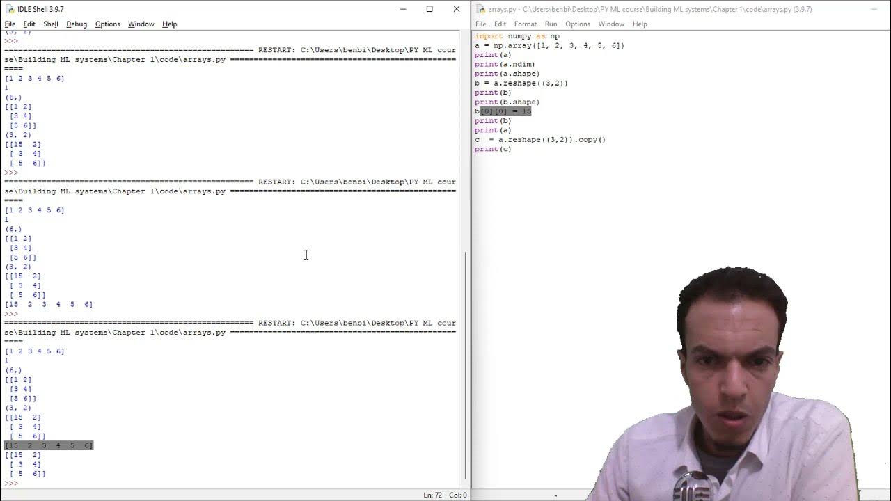 Building Machine Learning Systems 2022 - #Numpy #Python Tutorial - YouTube