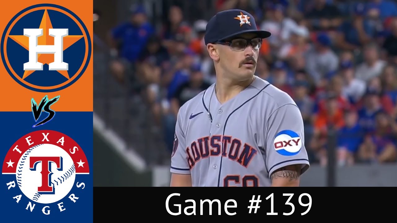 Astros VS Rangers Condensed Game 9/4/23 - YouTube