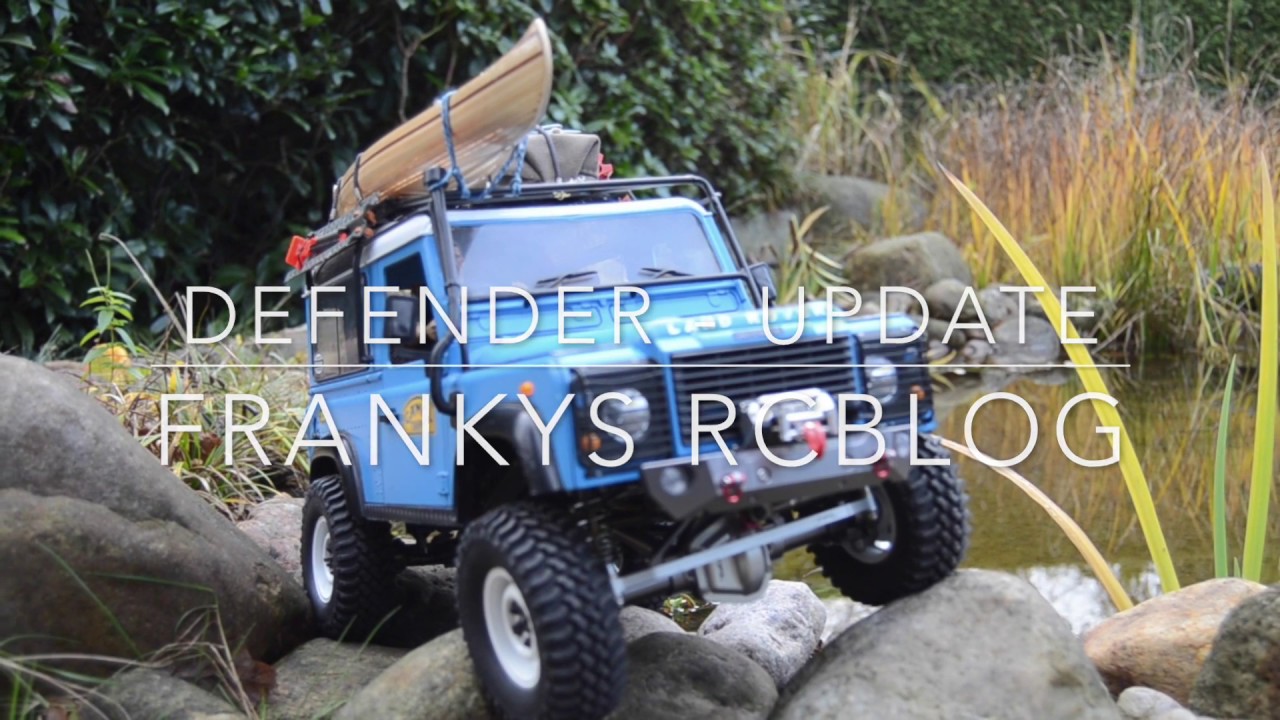 RC Land Rover Defender D90 - TFL 10 Pro & ESS One Soundmodul - YouTube