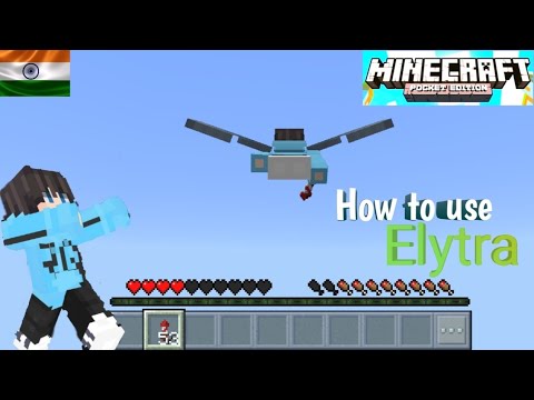 HOW TO USE ELYTRA IN MINECRAFT PE|R.G Gamer_yt_7|#minecraft#Elytra|🤔😱😎| - YouTube