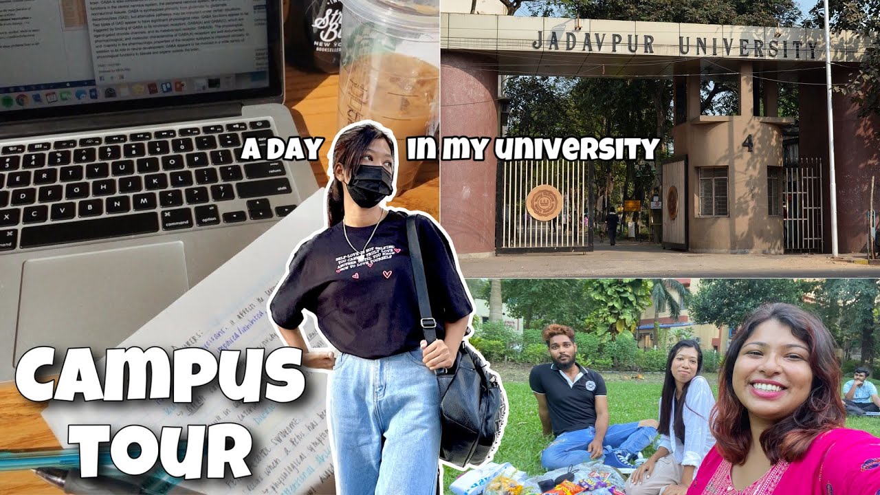 A day in my life as Jadavpur university student || JU CAMPUS TOUR ...