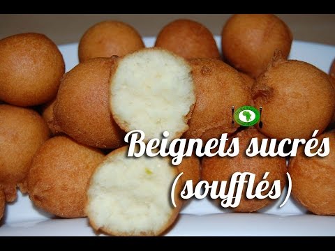 Recette Beignets sucrés (beignets soufflés) / Sweet fritter recipe