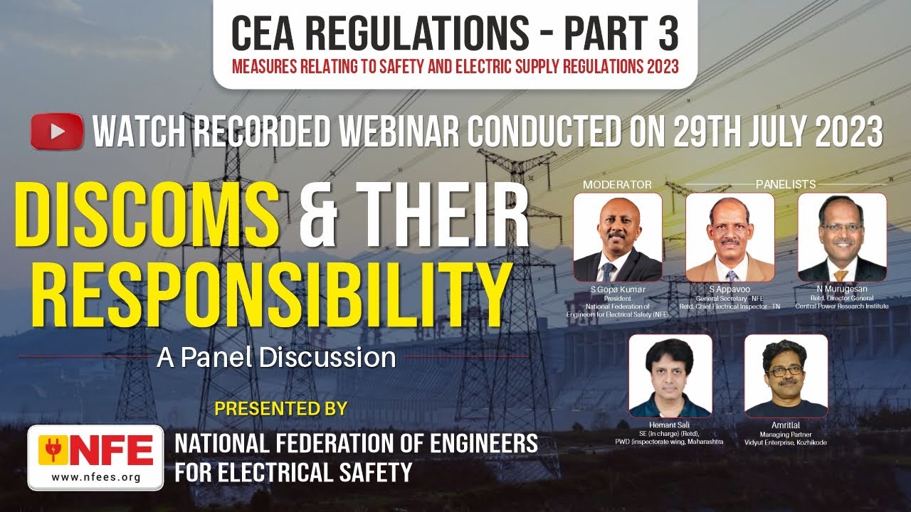 DISCOMS & THEIR RESPONSIBILITIES AS PER CEA REGULATION 2023 - YouTube
