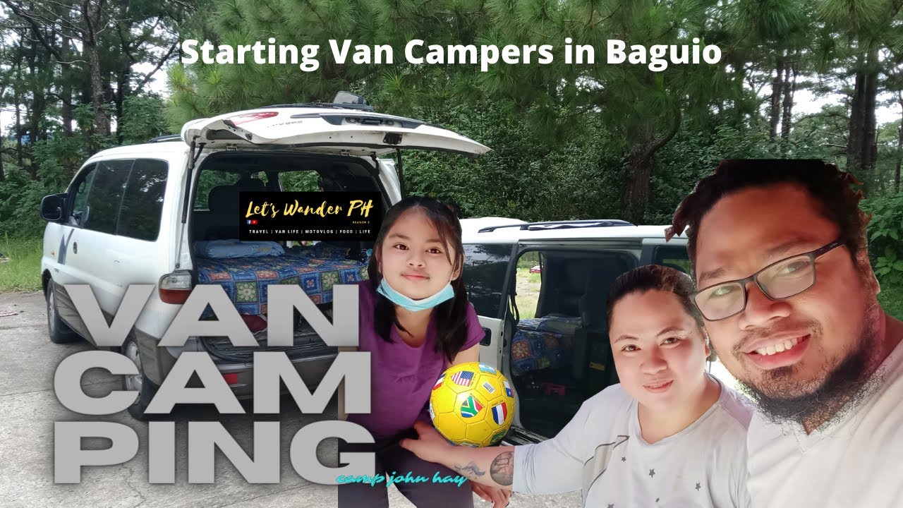 Van Camping: Starting Van Campers in Baguio - YouTube