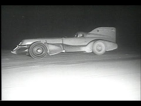 Ab Jenkins & the record-breaking Mormon Meteor at Bonneville Salt Flats ...