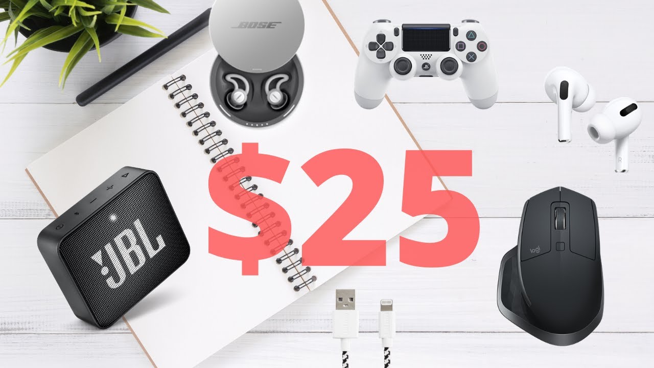 25 Holiday Tech Gadgets under $25!! 🤯(2019) - YouTube