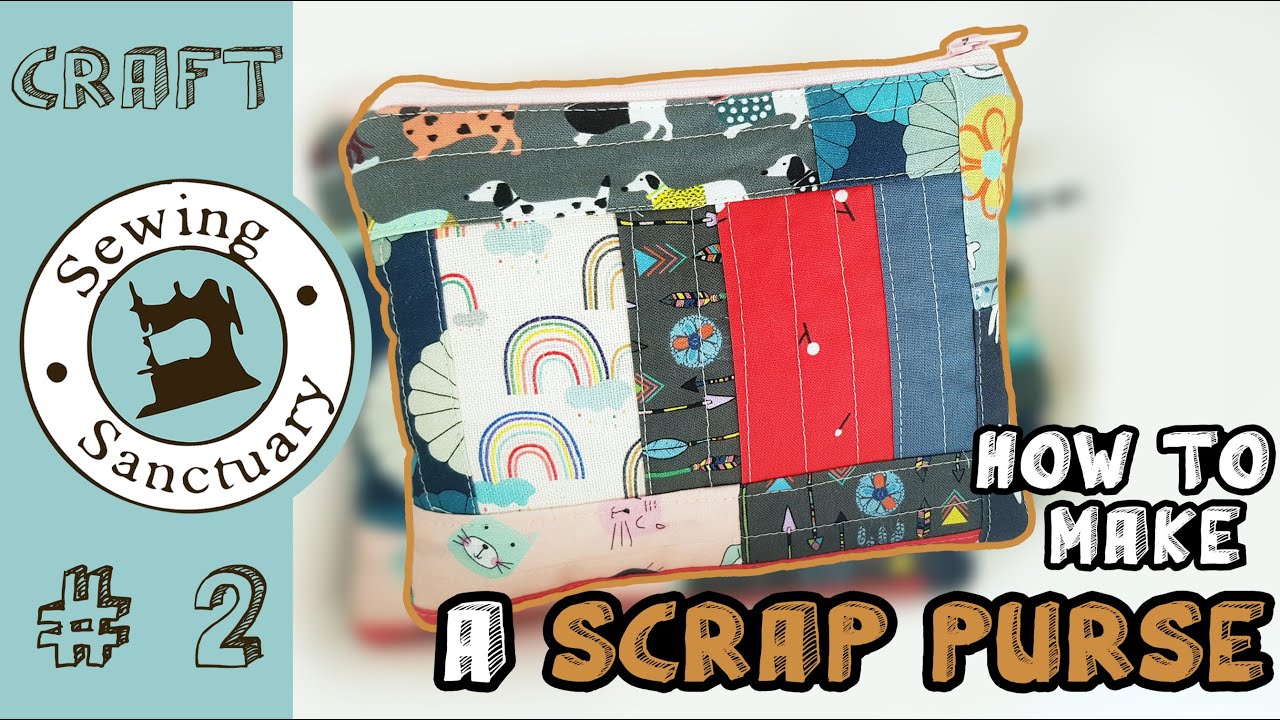 Craft #2 | How to make a coin purse / How to quilt - YouTube