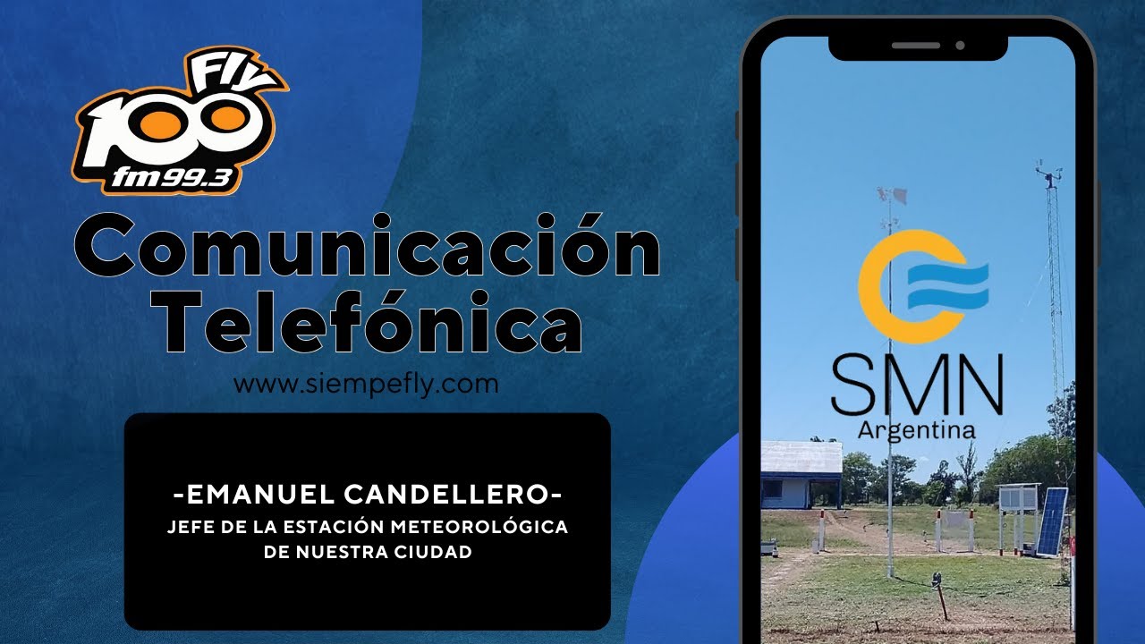 🔴COMUNICACIÓN TELEFÓNICA┃Emanuel Candellero - Jefe de la Estación ...