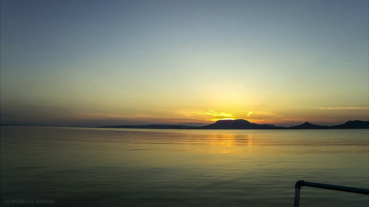 Balatoni naplemente - YouTube