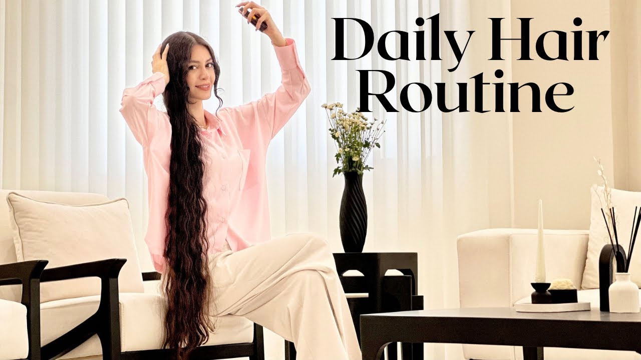 My Hair Routine with Olive Oil🫒| My Secret to Stronger Hair 💆‍♀️ ...