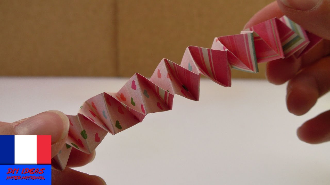 Accordéon en papier à faire soi-même | DIY Kids | Idée de pliage - YouTube