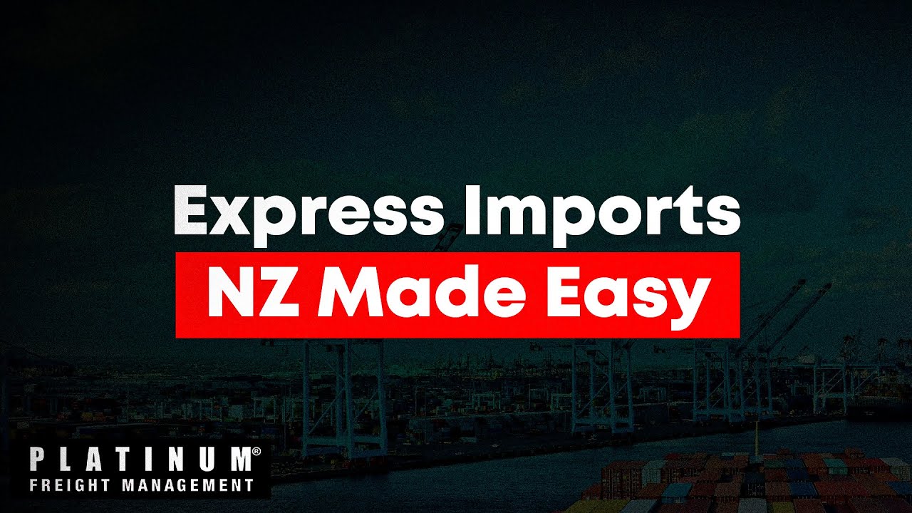 Importing To New Zealand Via Express Carriers - YouTube