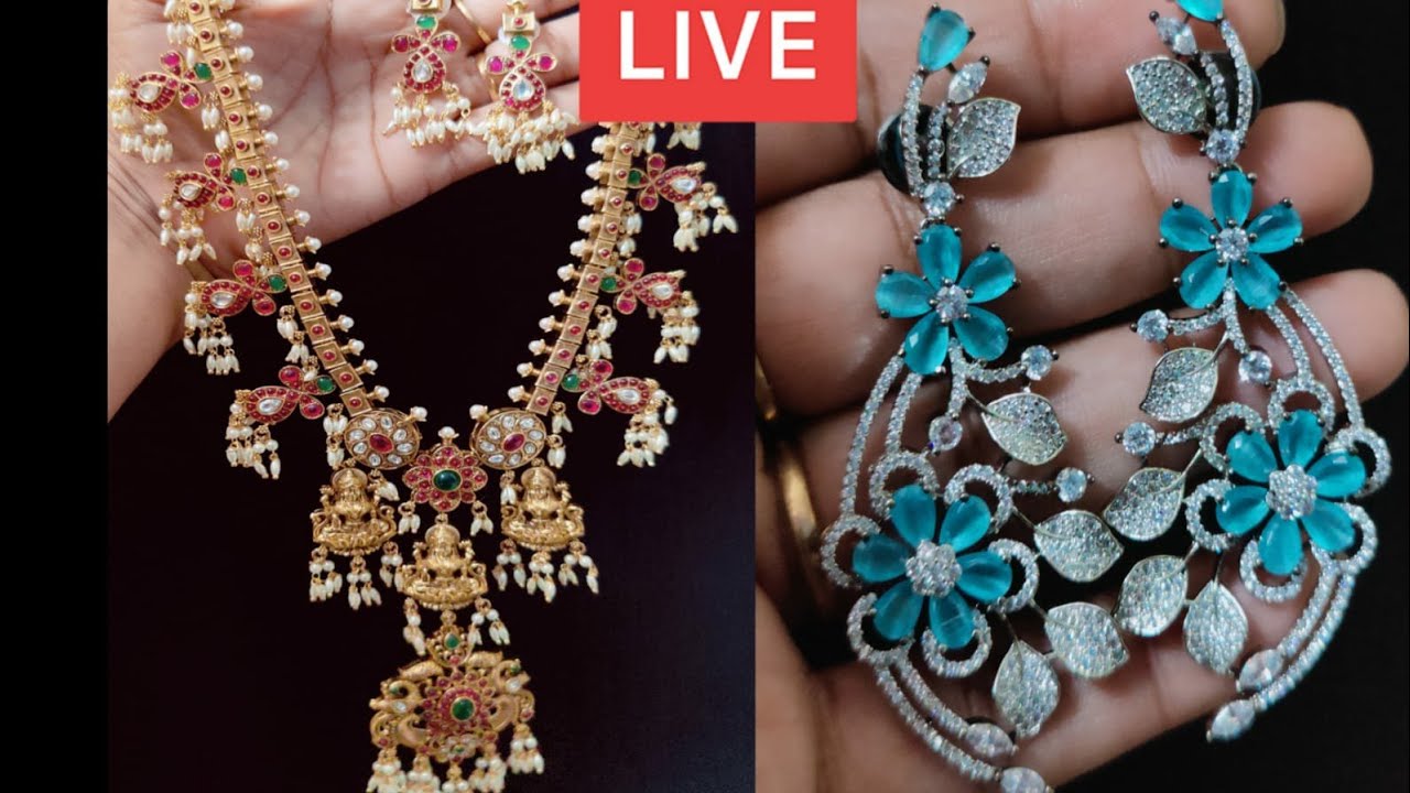 Nakshi Long & Short | 7032708199 | Victorian| Sree Pearls - YouTube