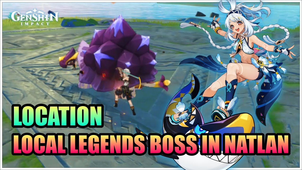 Location Local Legends Boss in Natlan - Genshin Impact - YouTube