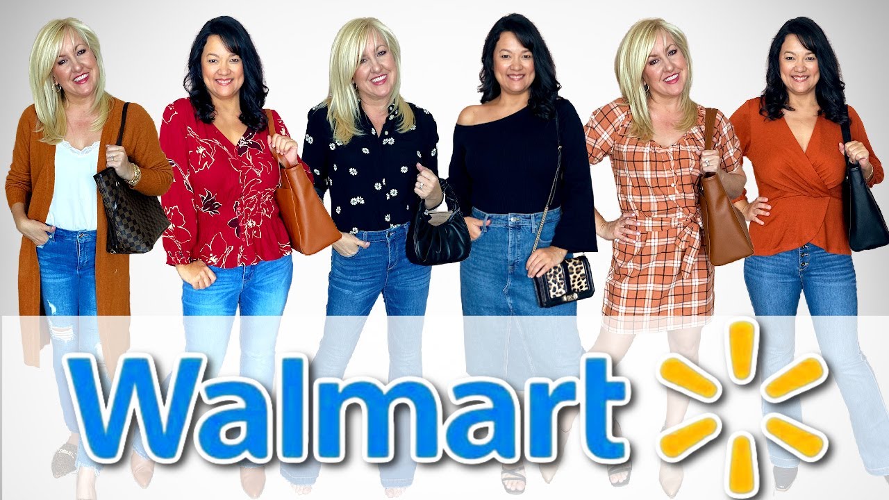 Walmart Try On Fall Haul | *Affordable* Autumn Outfits for Women Over ...