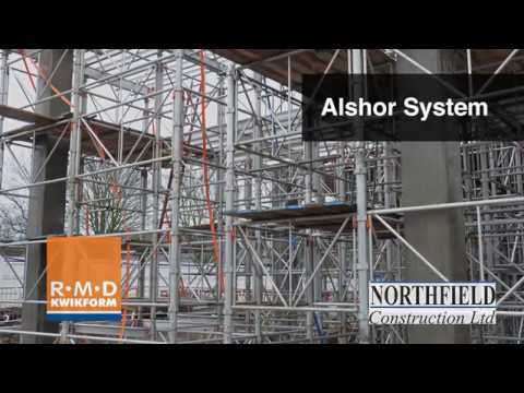 Northfield Construction talks about RMD Kwikform's Alshor system. - YouTube