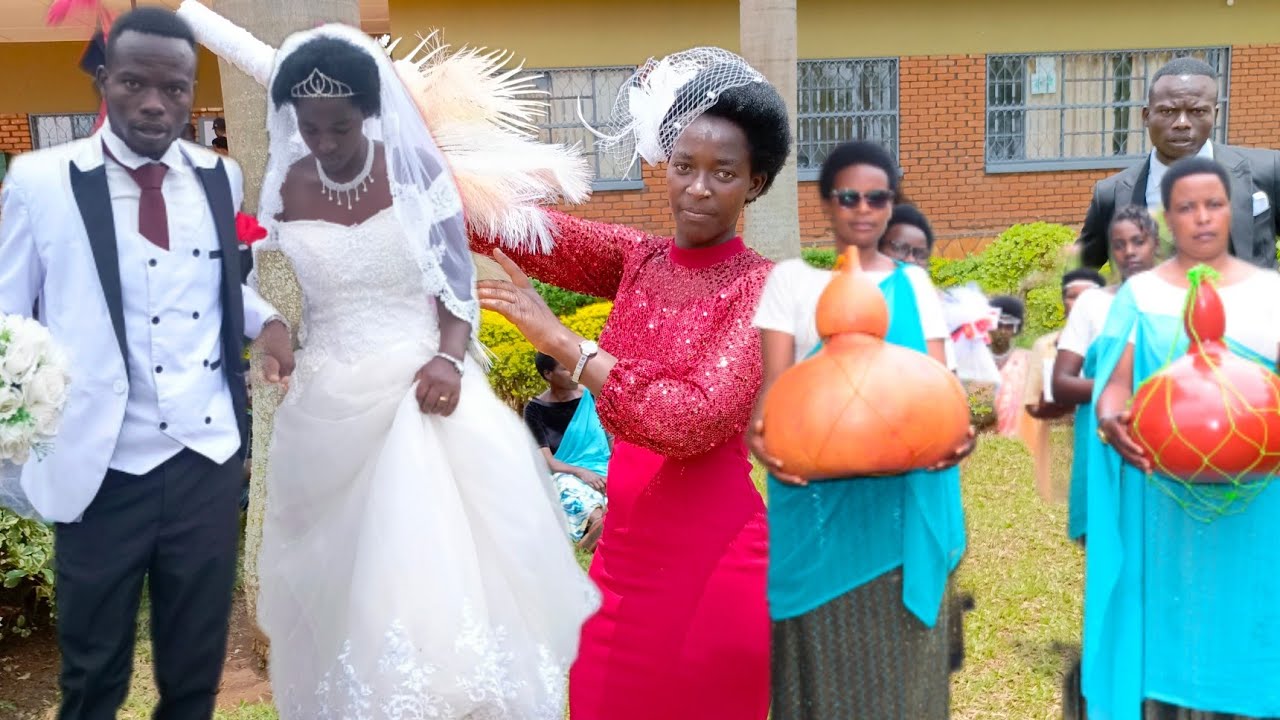 Bwambere mu Rwanda habaye Ubukwe butangaje bwa DAWIDI & Emertha (Watch ...