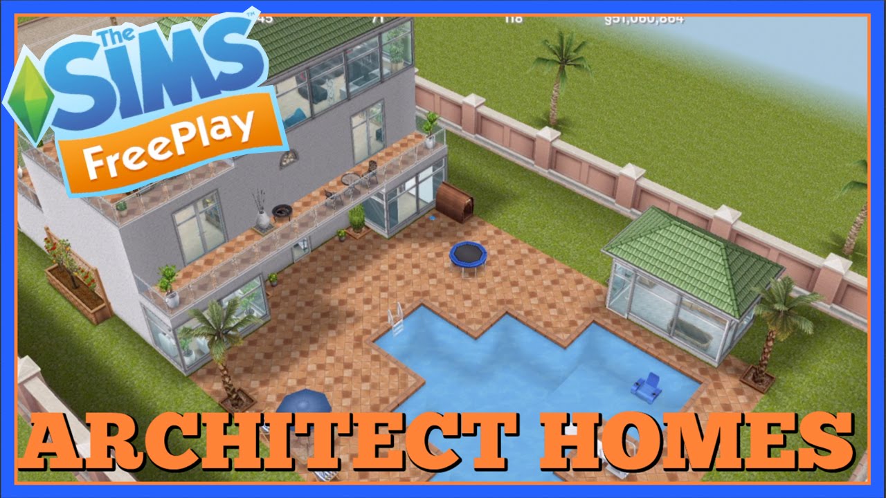 Sims Freeplay | Architects Homes Review | Romance Update - YouTube