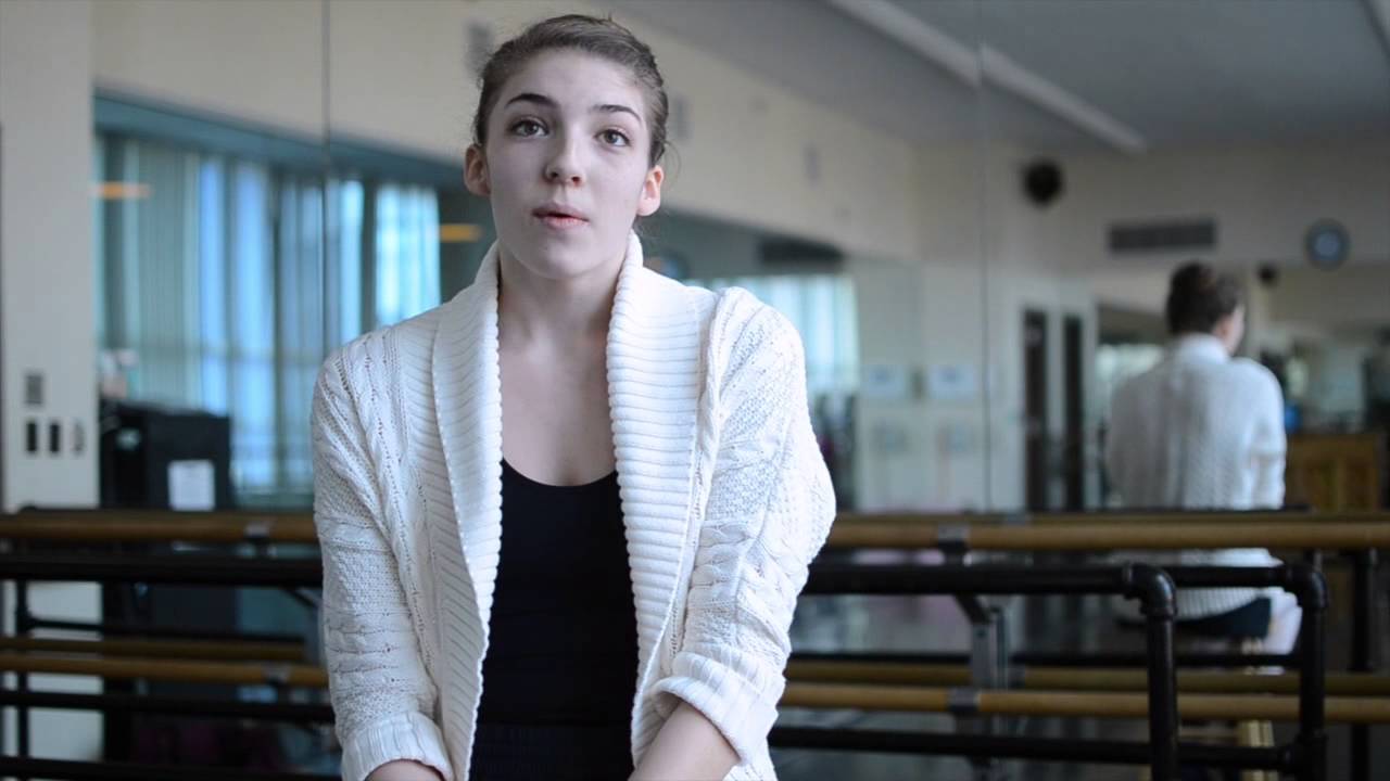 COCA Student Isabelle Matteson on Dancer's Feet & Her Dance Shoes - YouTube