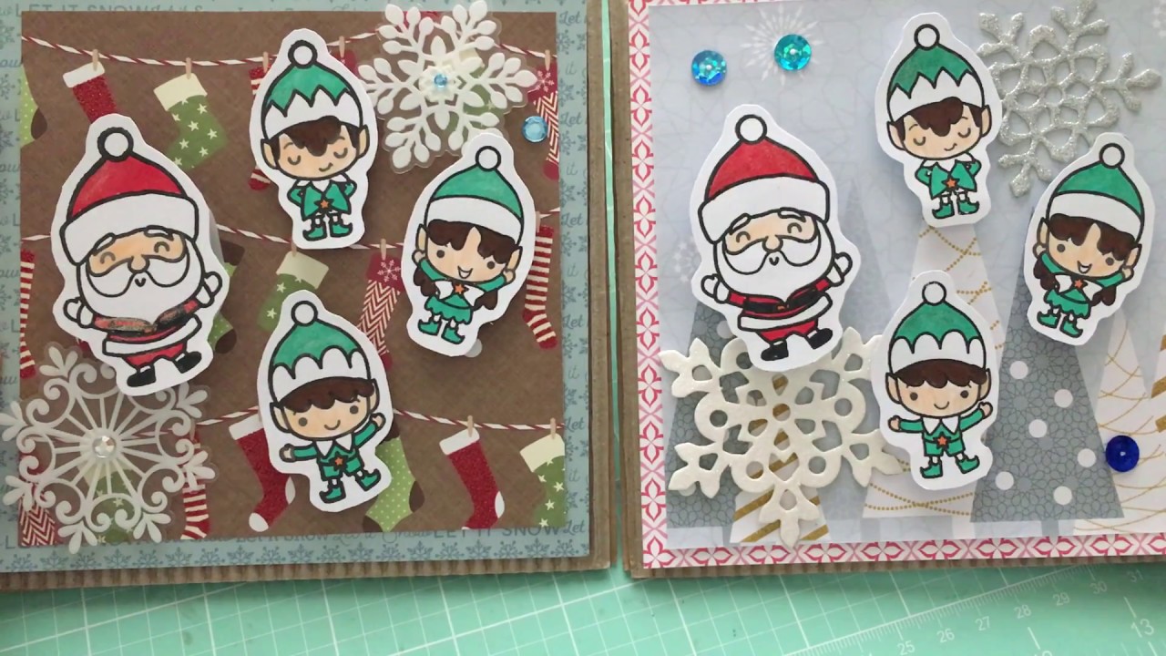 CARD CONSTRUCTION | TGF The Greeting Farm Holiday #2 - YouTube