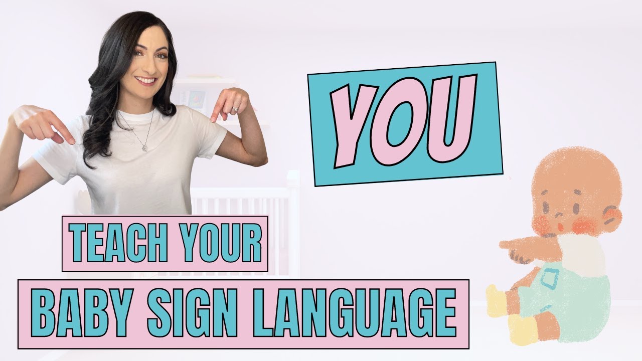 ASL sign for YOU - Teach Your Baby Sign Language! - YouTube