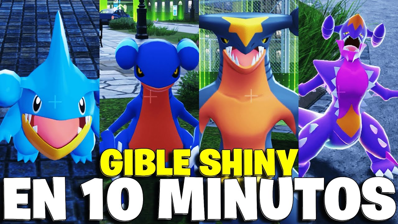 Así es el SHINY HUNTING DEFINITIVO de GIBLE en POKÉMON LEYENDAS Z-A ...