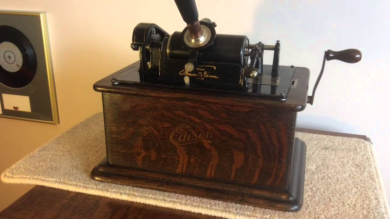 "What's Become Of Our Songs" by Harry Bluff on an Edison Standard B ...