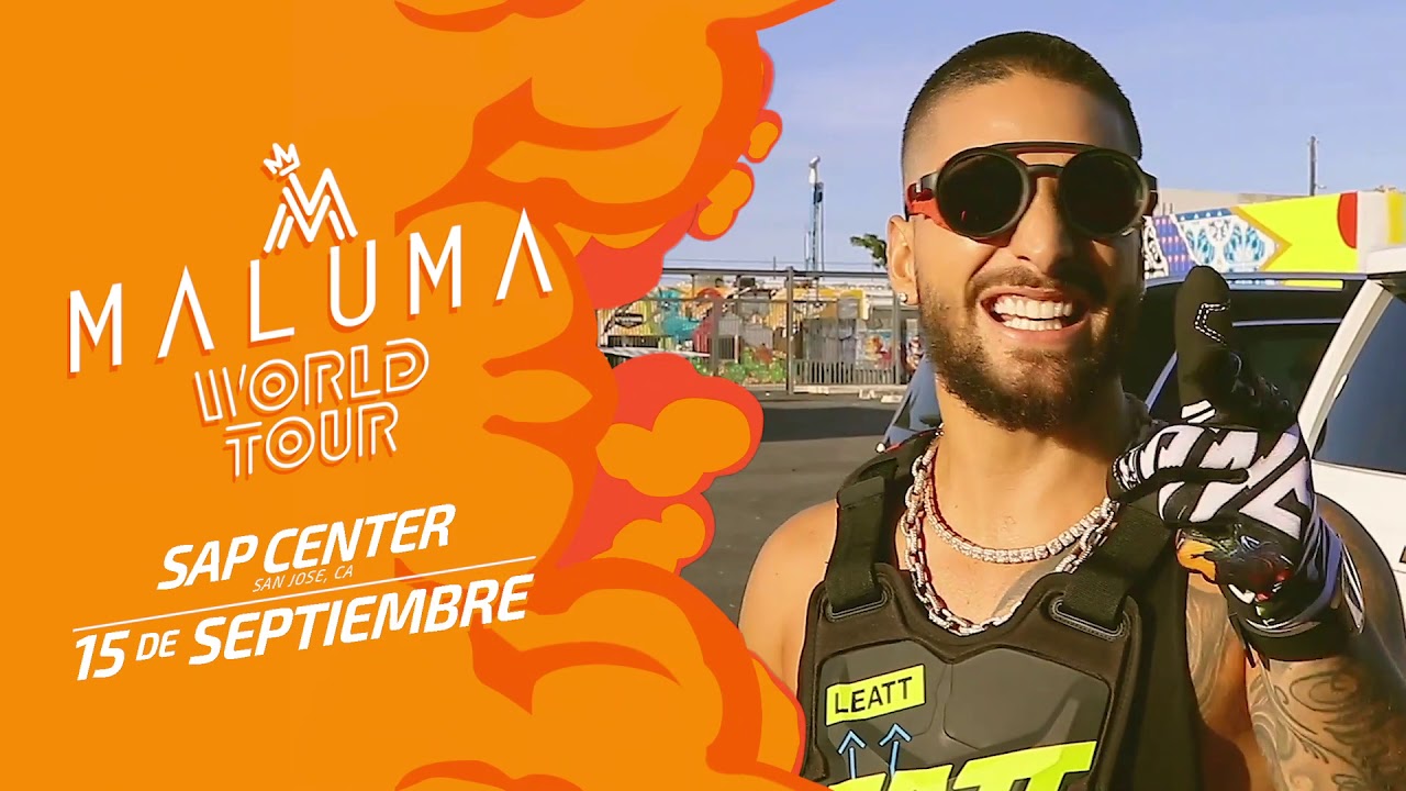 Maluma SAP Center 25 Festival Weekend September 15 - YouTube