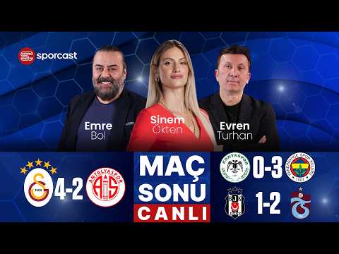 #CANLI | Şampiyon Galatasaray | Maç Sonu | Sinem Ökten & Emre Bol & Evren Turhan