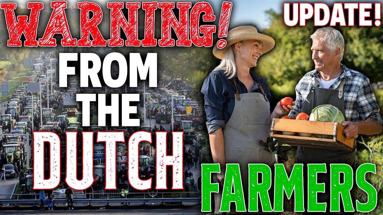 WARNING! From The DUTCH Farmers!👨‍🌾🚜Dutch FARMERS Protest! Update - YouTube