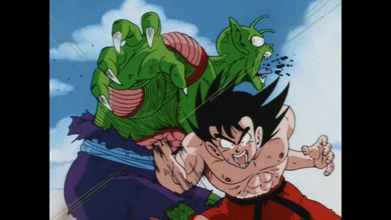 Goku does the Meteor Combination on Piccolo Jr. (Color Corrected) - YouTube