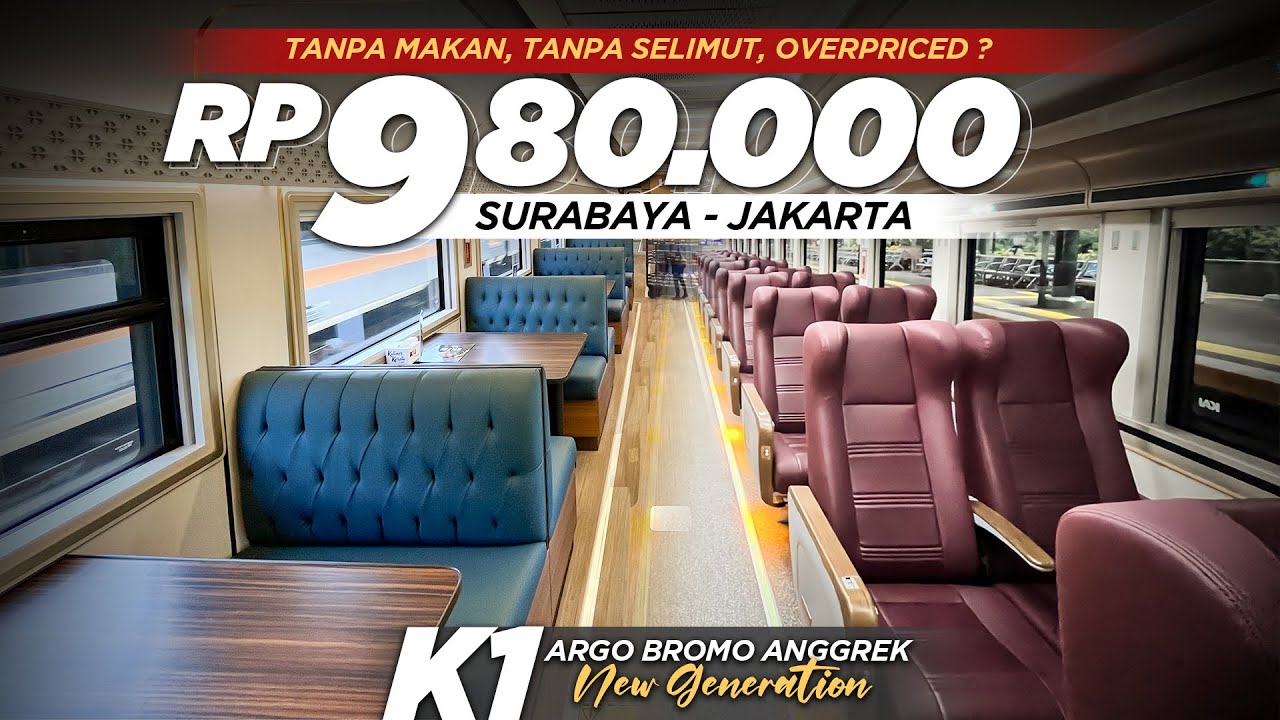 Kereta Nomor Satu di Indonesia, Begini Layanannya!? | KA 1 Argo Bromo ...