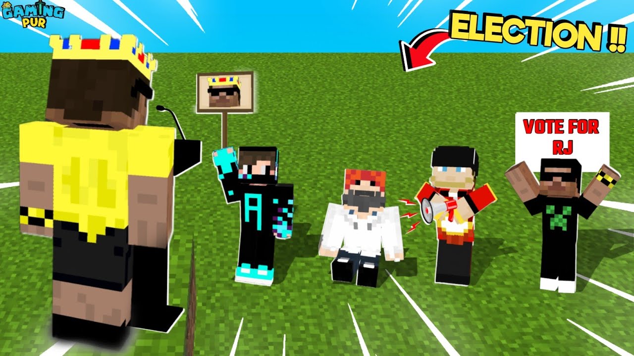 PREPARATION For WIN ELECTION In GAMINGPUR | Minecraft - YouTube