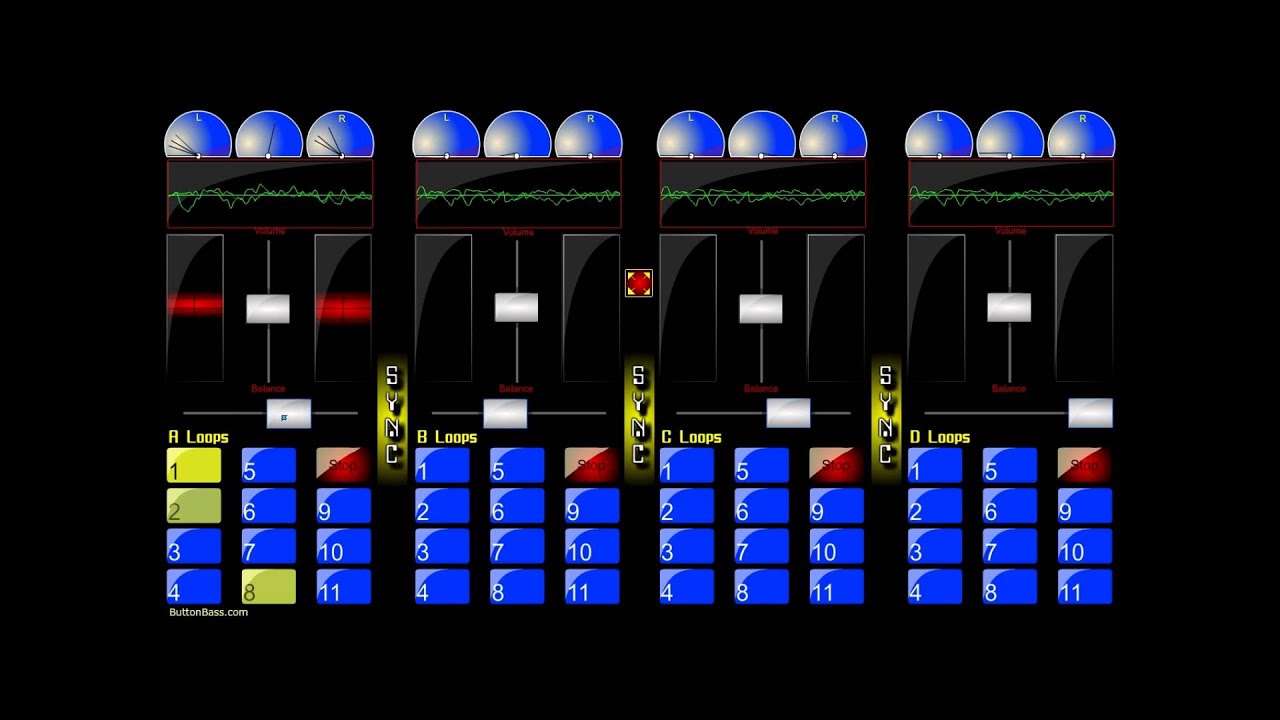 ButtonBass Music Mixer - YouTube