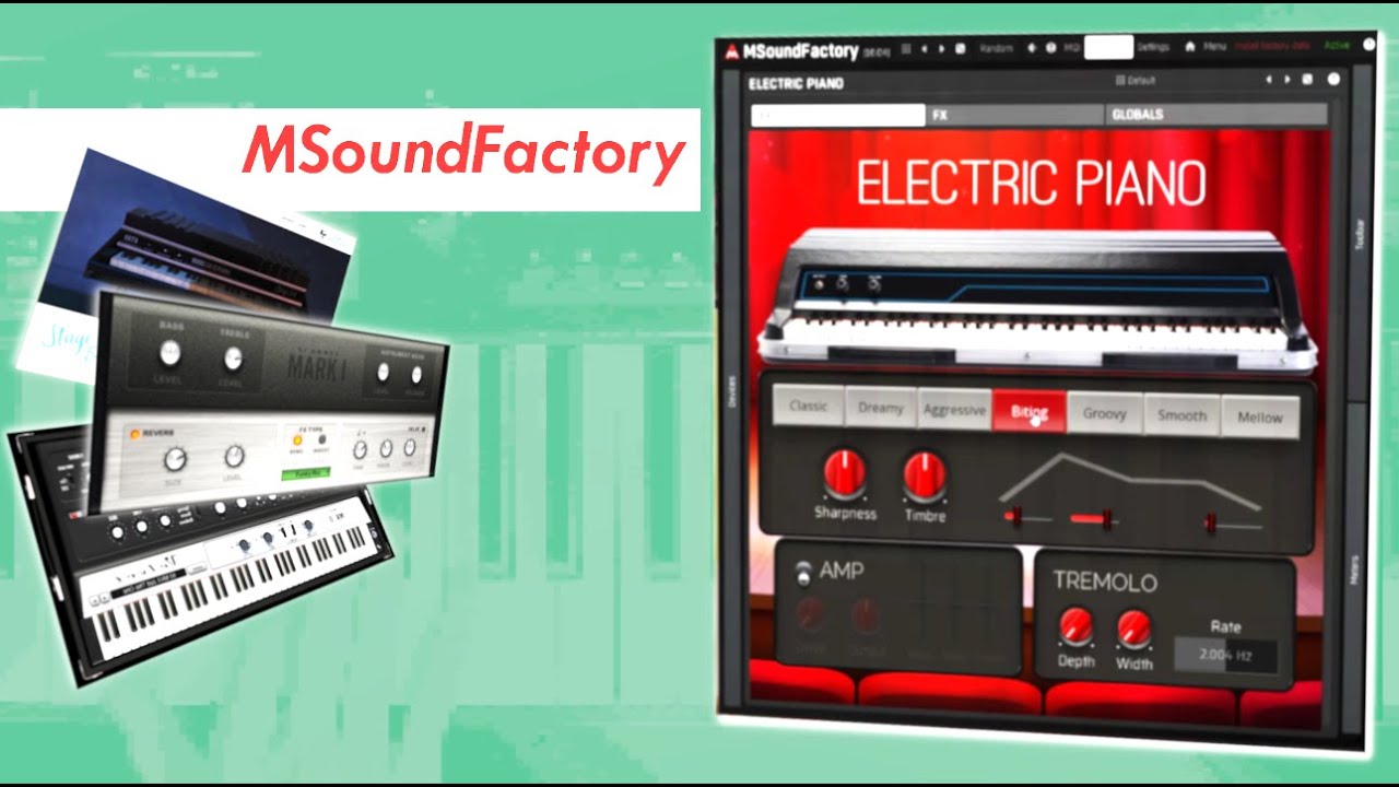 Electric Piano - MSoundFactory Review. How does it compare? - YouTube