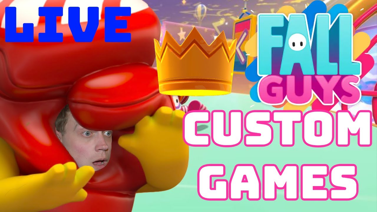 🔴 LIVE - BEST CUSTOM FALL GUYS GAMES WITH EVERYONE WELCOME! - YouTube