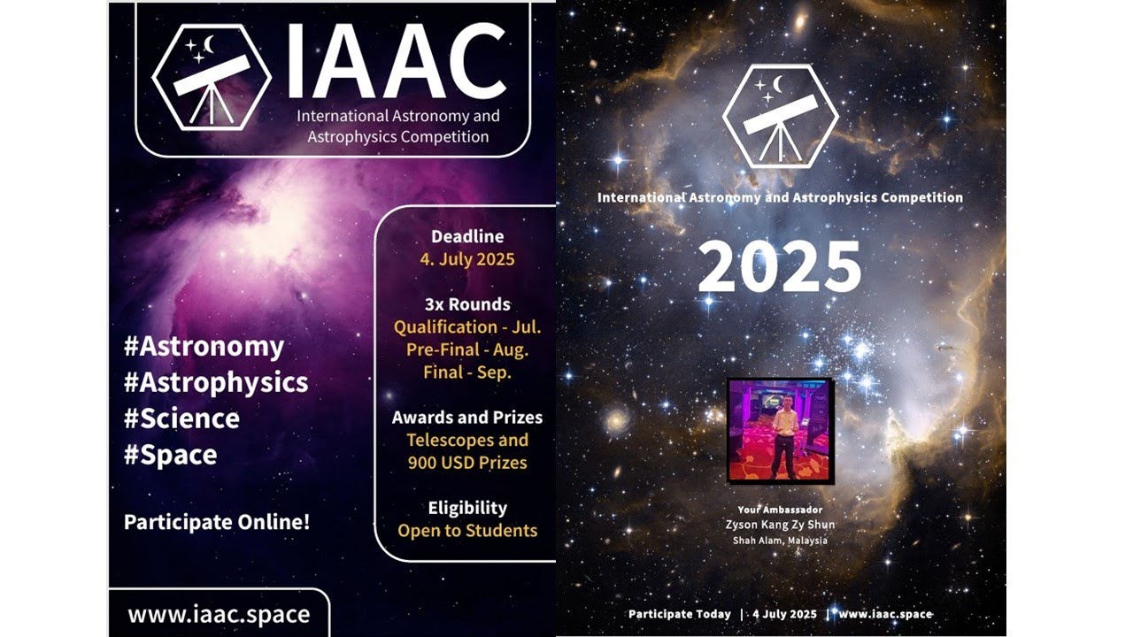Meet Zyson | IAAC 2025 Ambassador | - YouTube