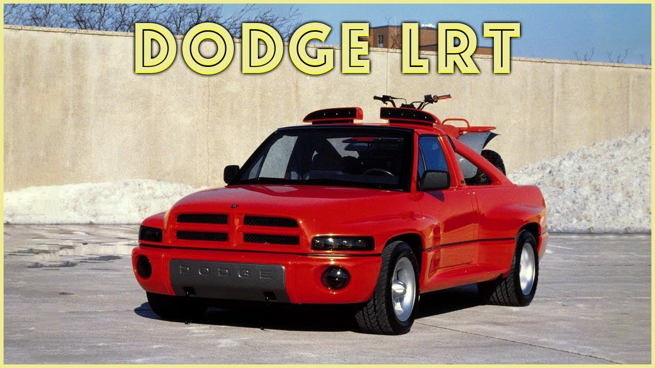 The Legendary Little Red Truck Convertible - Dodge LRT Concept Car 1990 ...