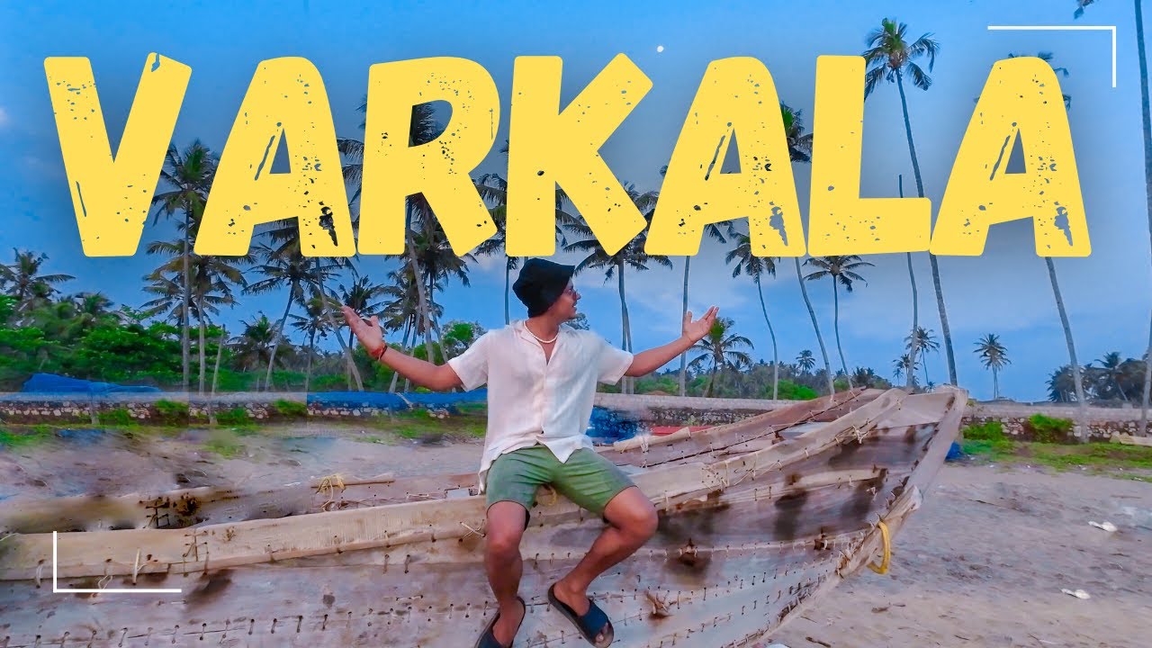 "Varkala" Hidden Cliff Of Kerala | Varkala Tourist Places | Varkala ...