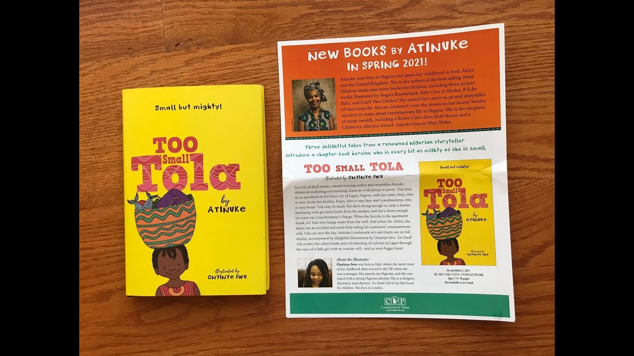 Unboxing // Too Small Tola chapter book - YouTube