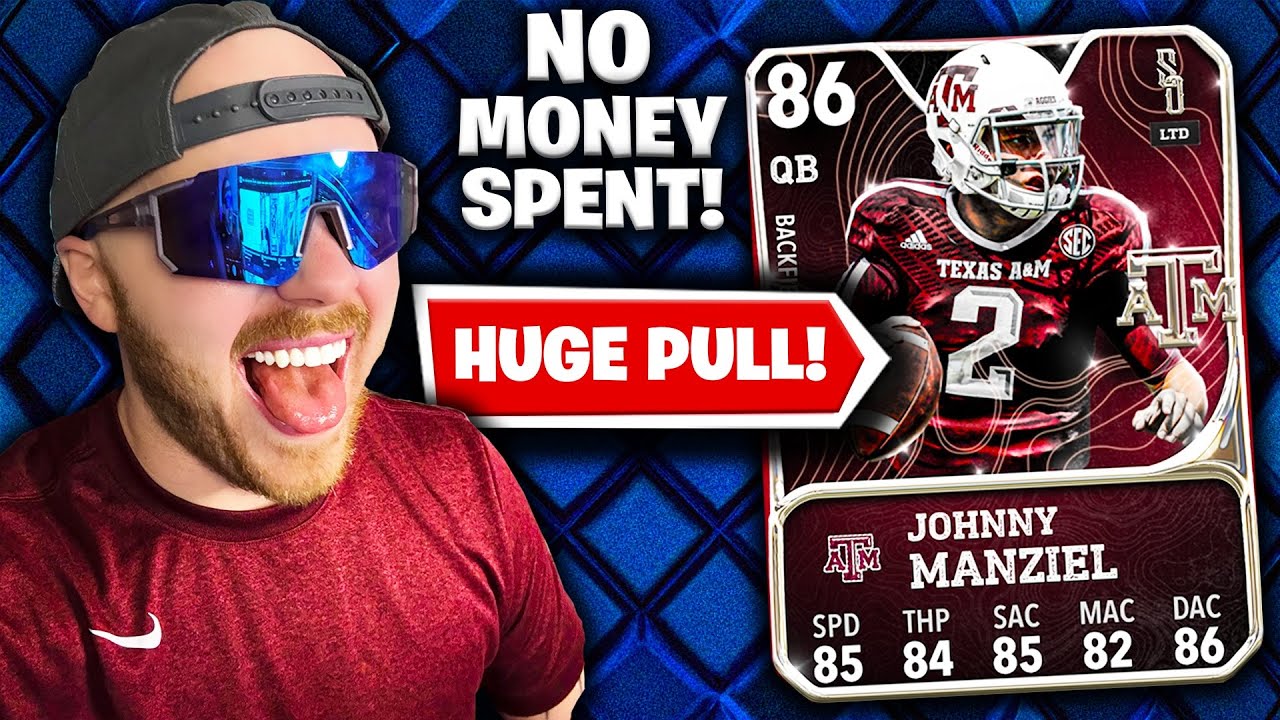 I PULLED THE HIGHEST OVERALL CARD IN COLLEGE FOOTBALL 26!! (NO MONEY ...
